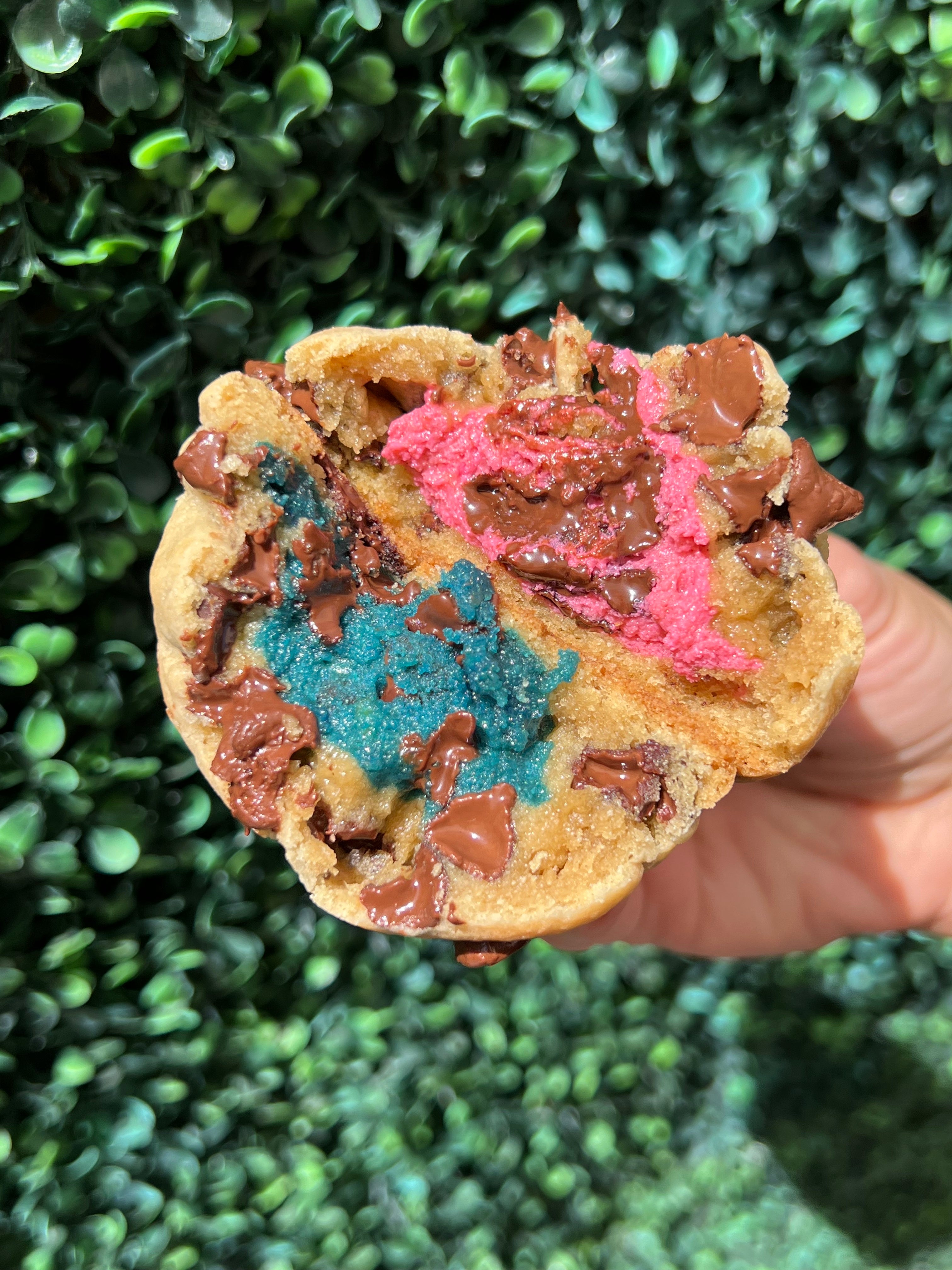 Sweet Color Surprise Cookies - Color Stuffed Cookies – Phat Ash Bakes